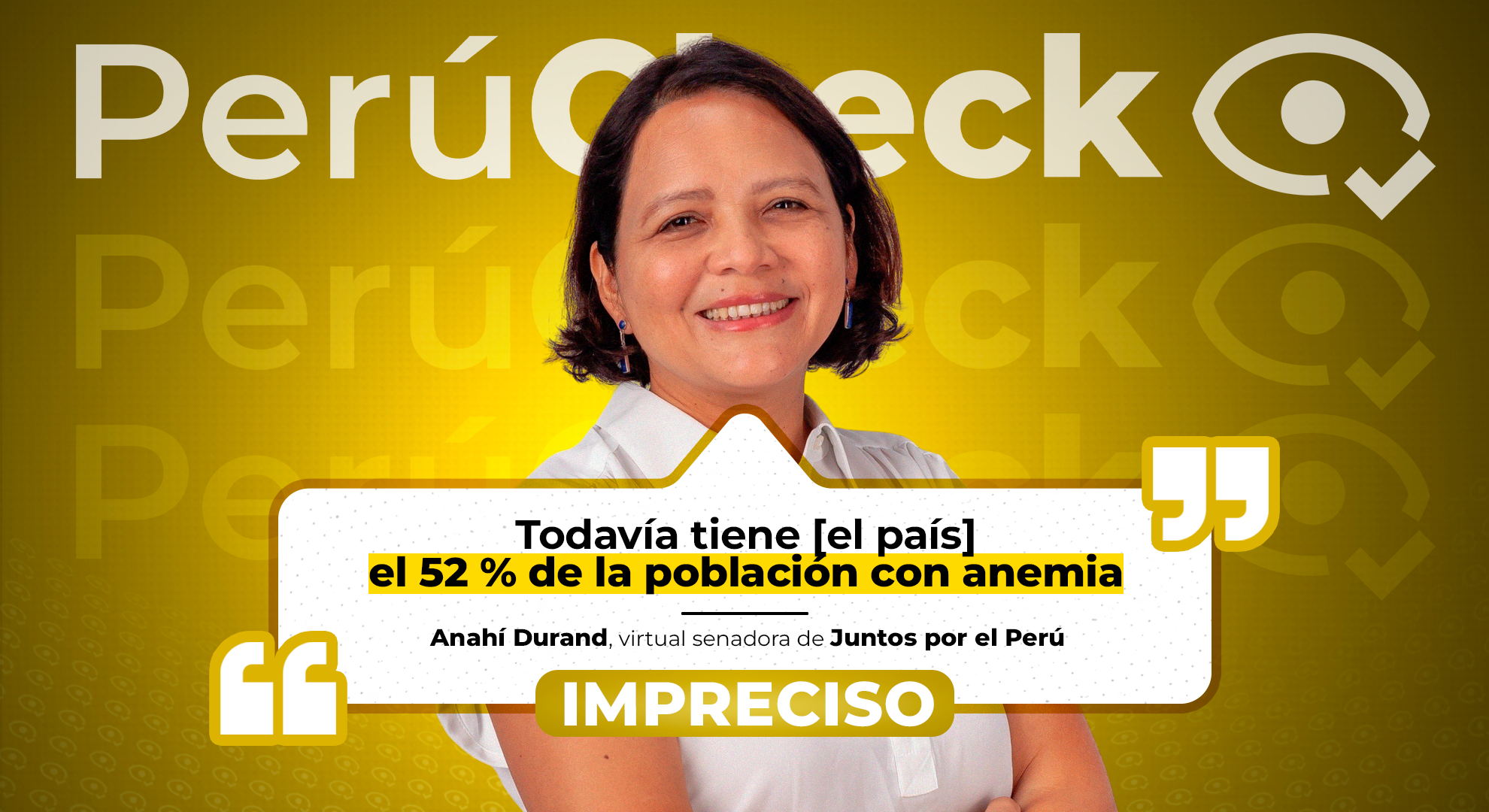 El 52% de la población peruana no tiene anemia, como indicó la ...